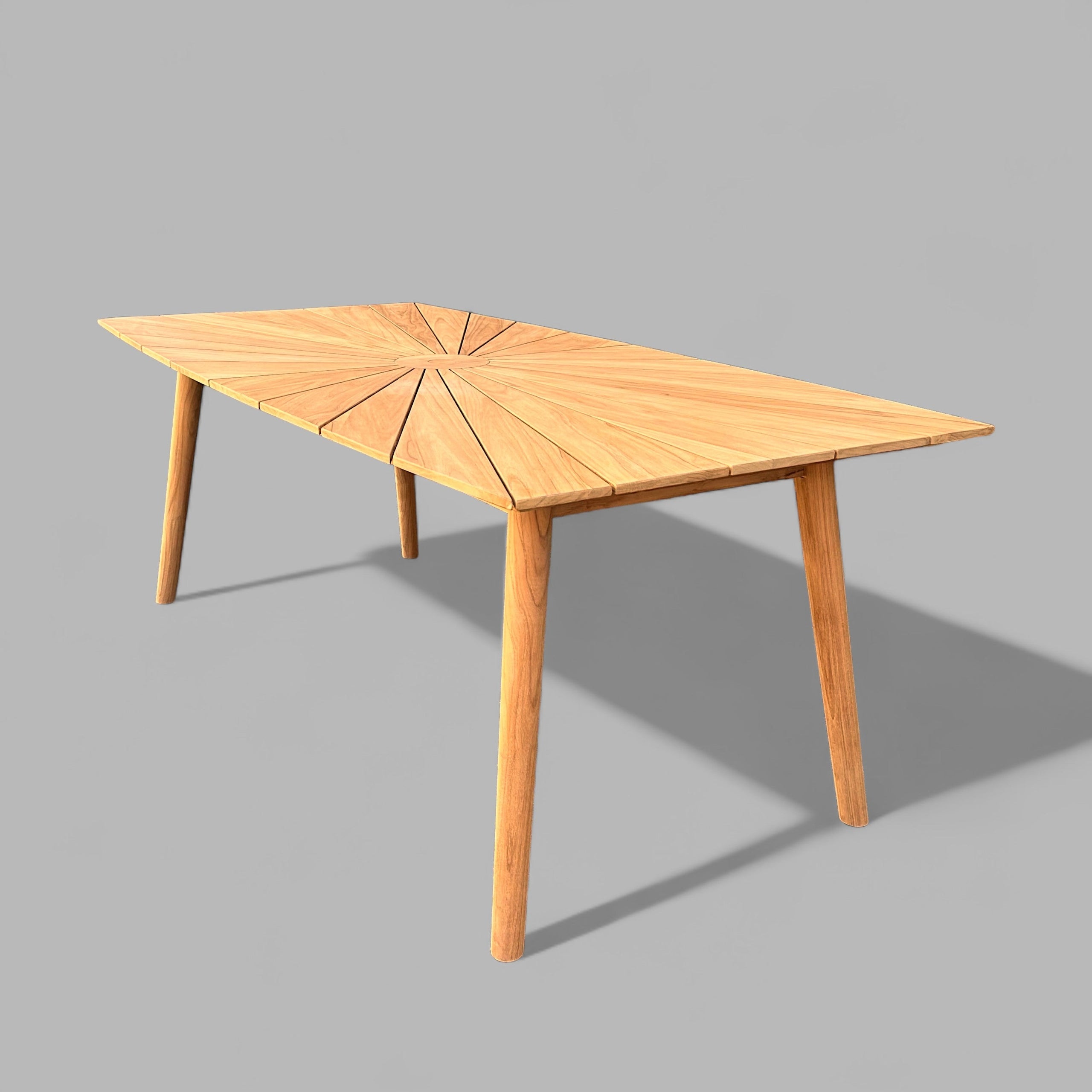 Cambria Teak Sun Table – Hawaiian Discovery Furniture