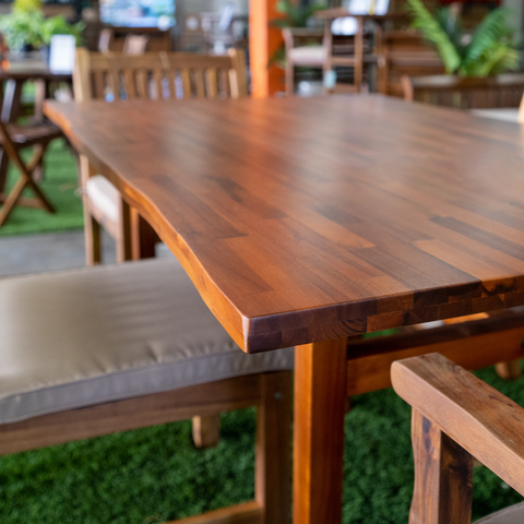 T003 - Oval Extension Table – Hawaiian Discovery Furniture